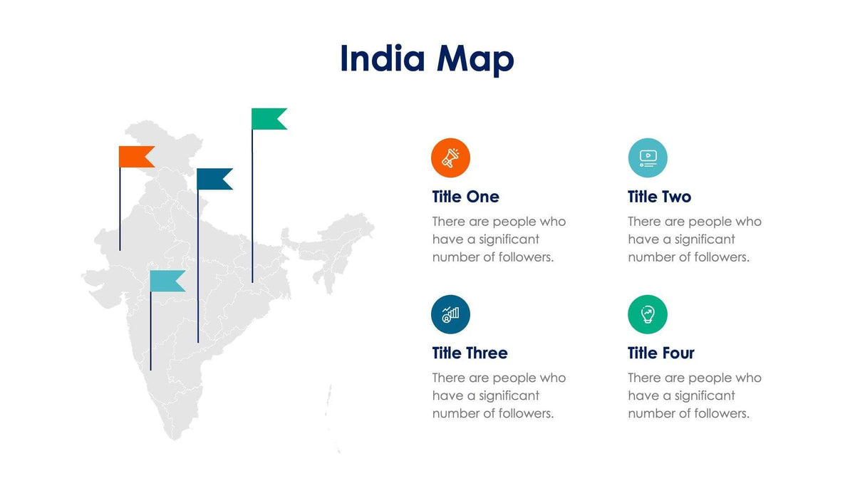India Map Infographic Slide Template S04112207 – Infografolio