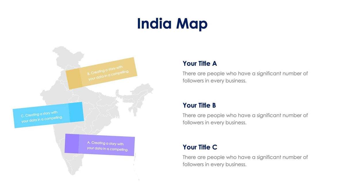 India Map Infographic Slide Template S04112211 – Infografolio