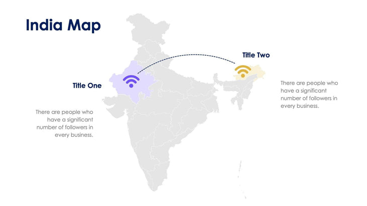 India Map Infographic Slide Template S04112214 – Infografolio