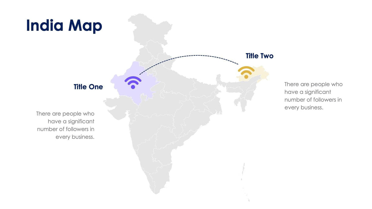 India Map Infographic Slide Template S04112214 – Infografolio