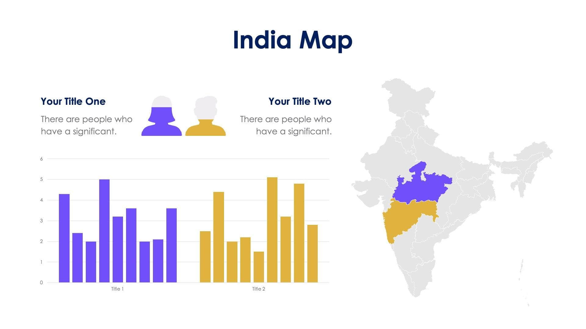 India Map Infographic Slide Template S04112215 | Infografolio