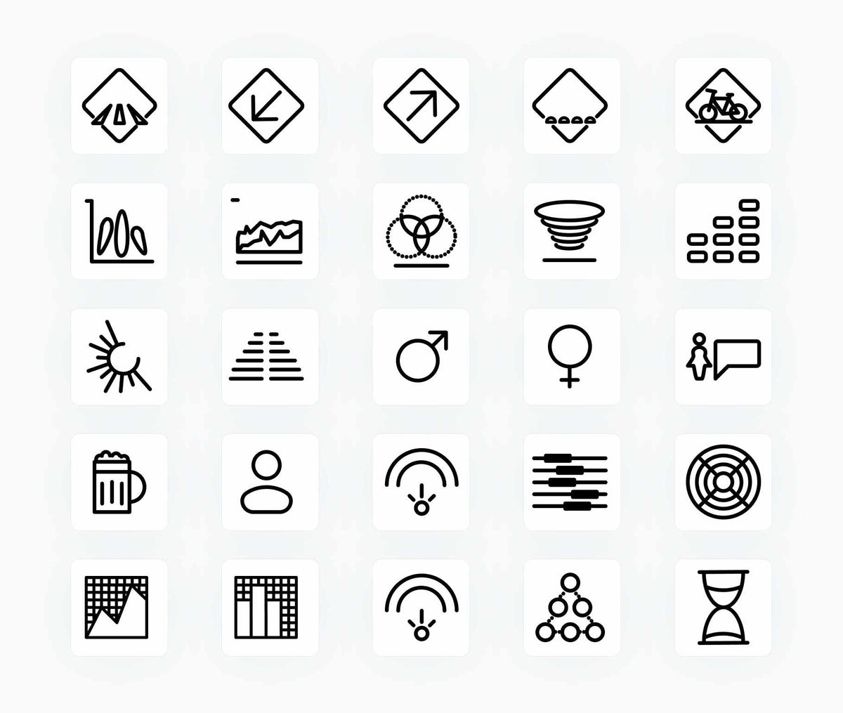 Infograph Outline Vector Icons S12162103 – Infografolio