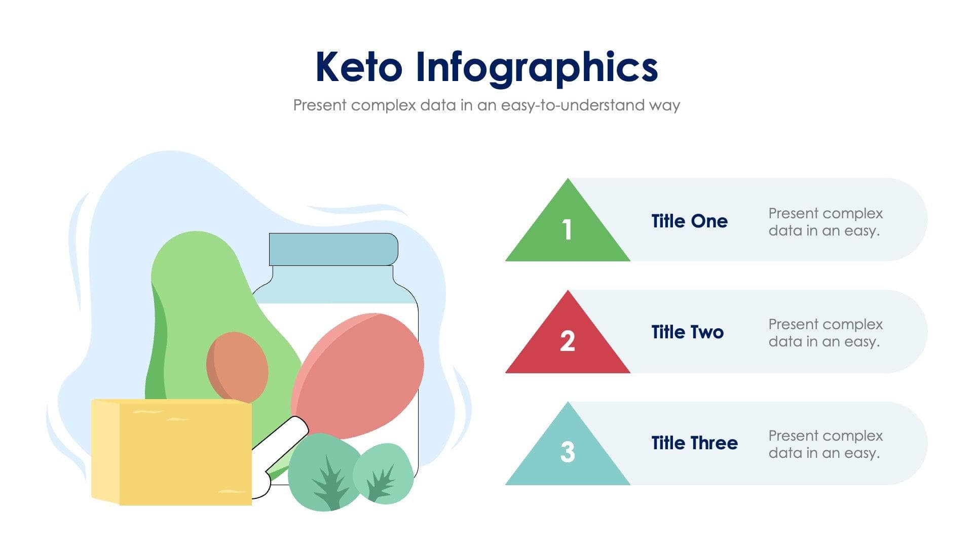 Keto Slide Infographic Template S01272310 | Infografolio