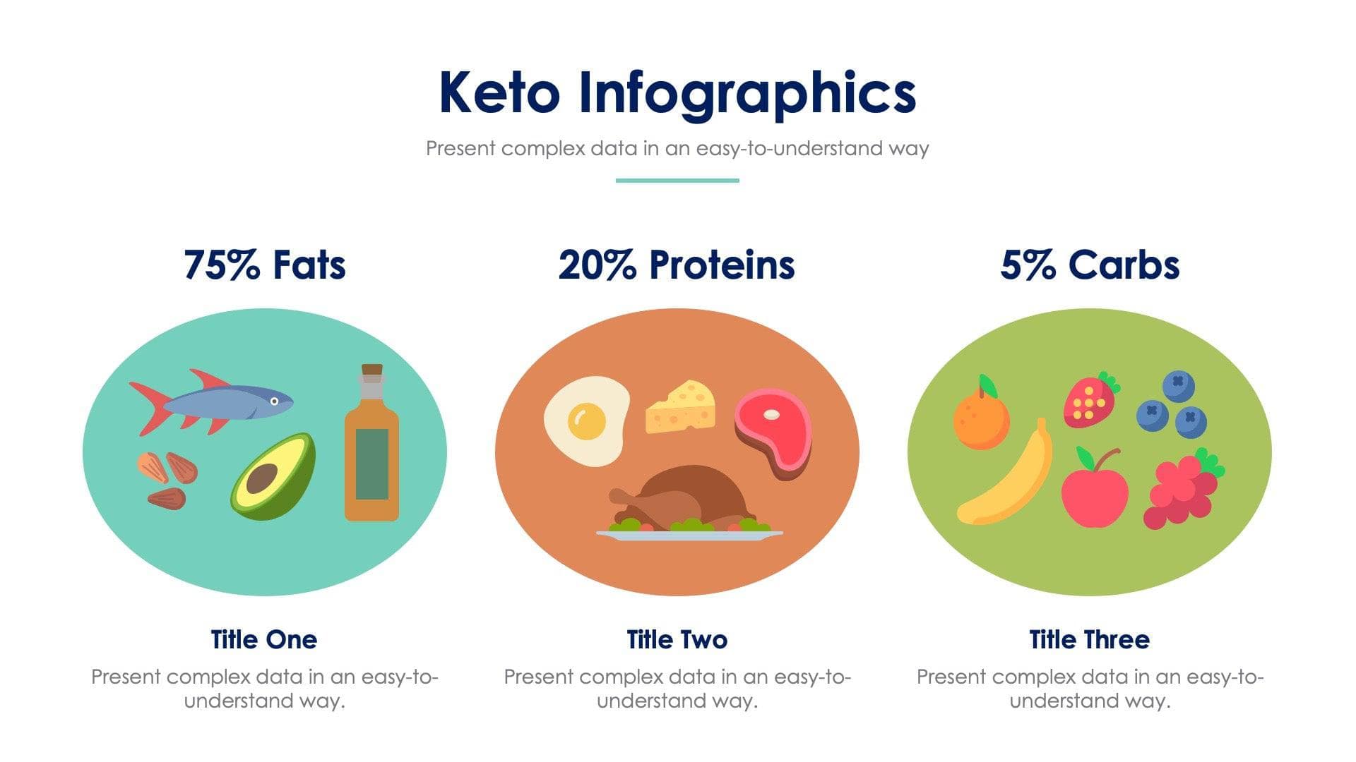 Keto Slide Infographic Template S04182204 | Infografolio