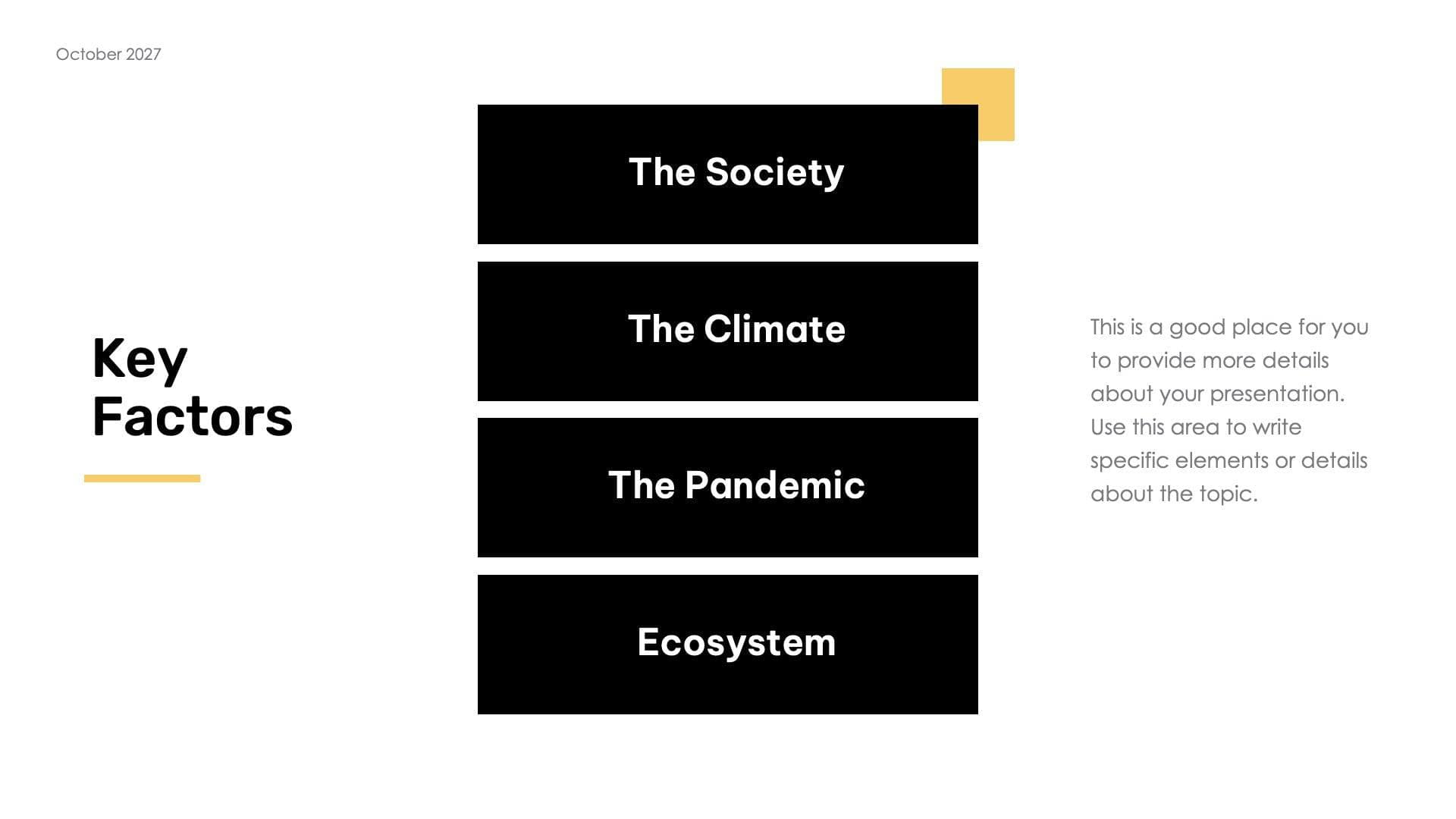 Key Factors Infographic Slide Template S10132207 – Infografolio
