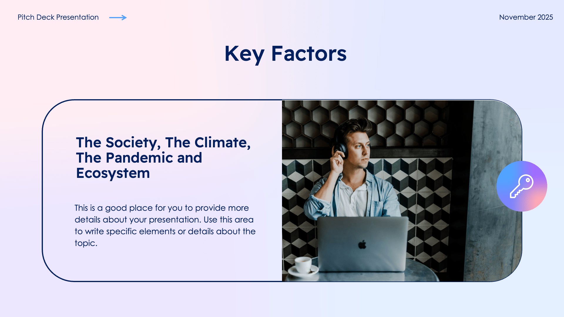 Key Factors Infographic Slide Template S10132208 | Infografolio