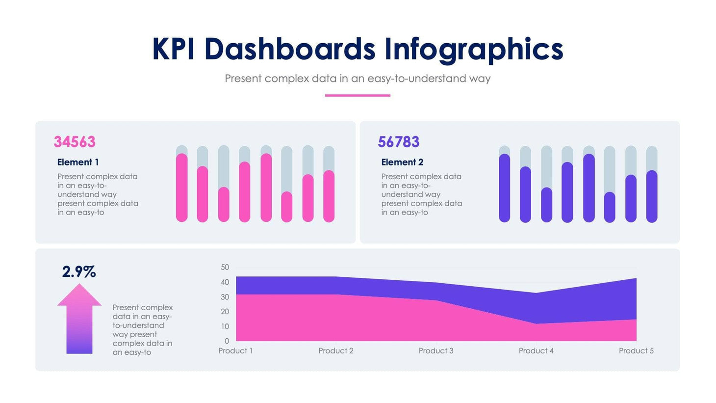 KPI Dashboard Slide Infographic Template S12132111 – Infografolio