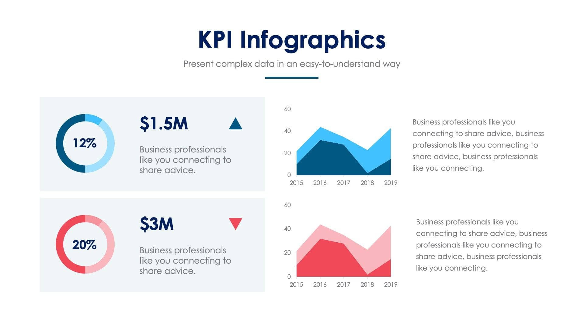 KPI Slide Infographic Template S06032231 | Infografolio