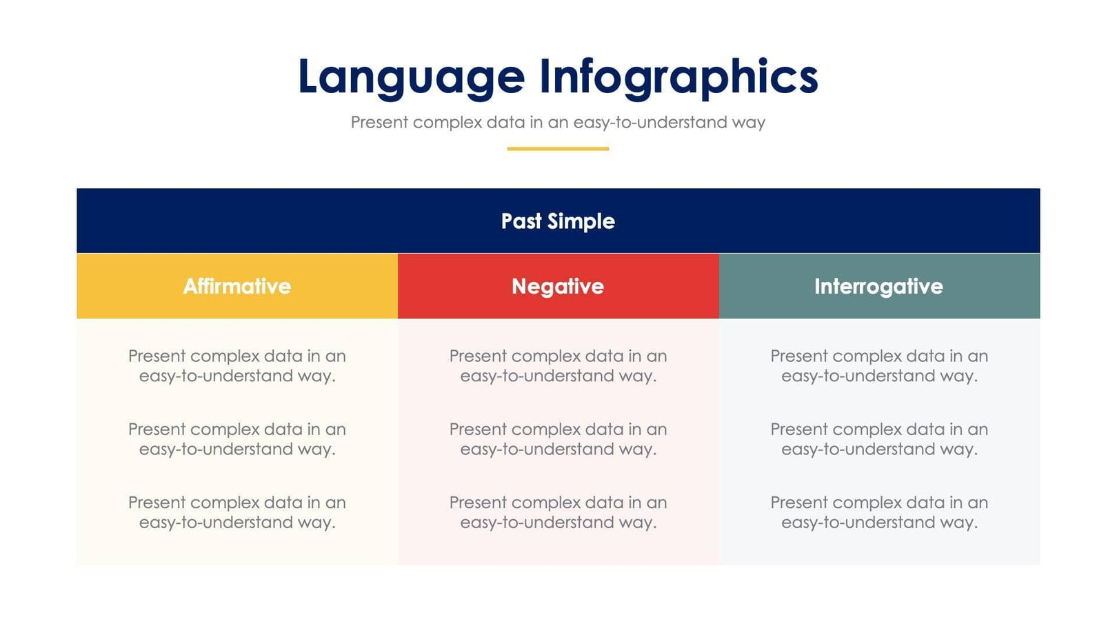 Language Slide Infographic Template S04042217 – Infografolio