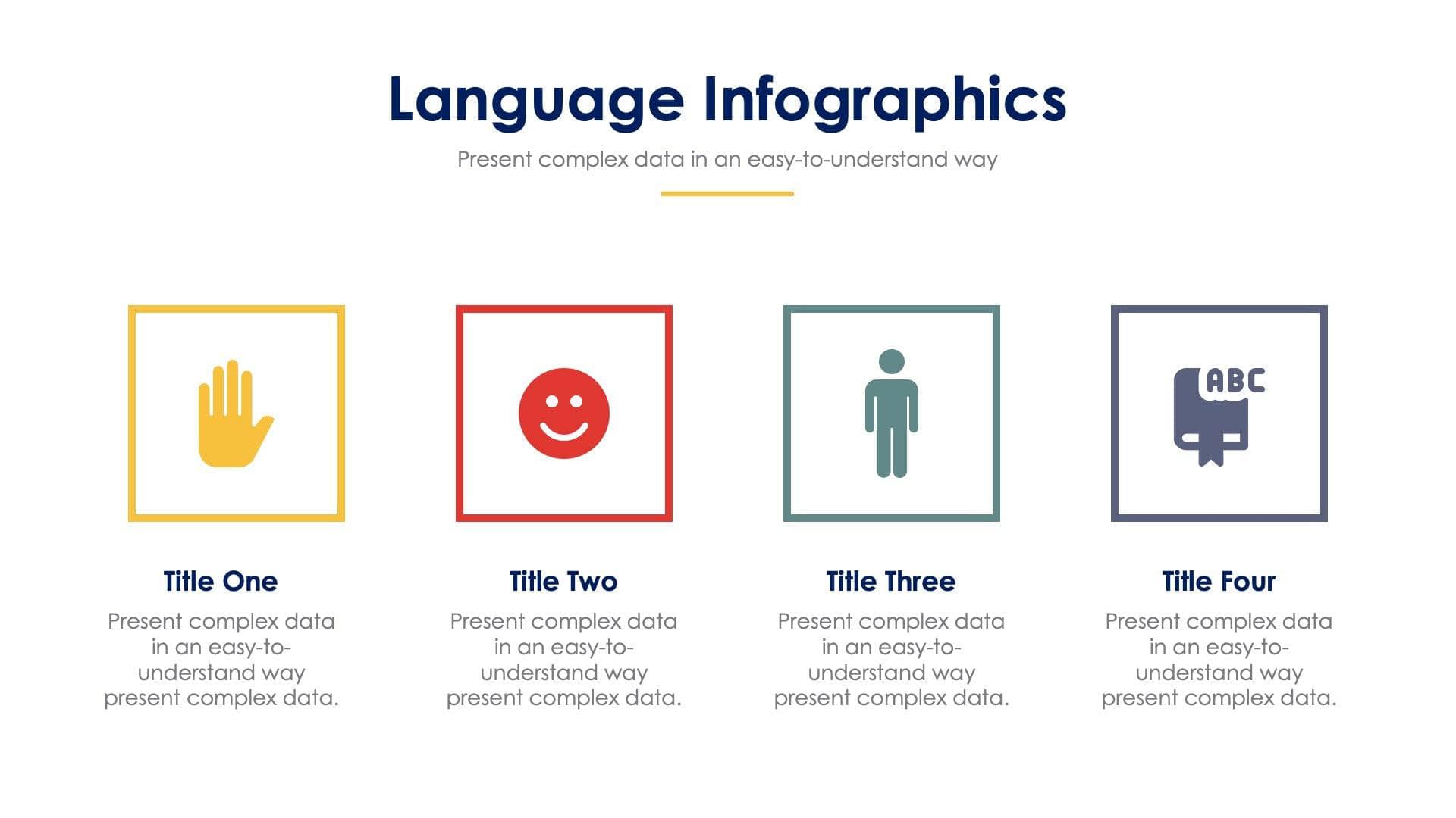 Language Slide Infographic Template S04042218 | Infografolio