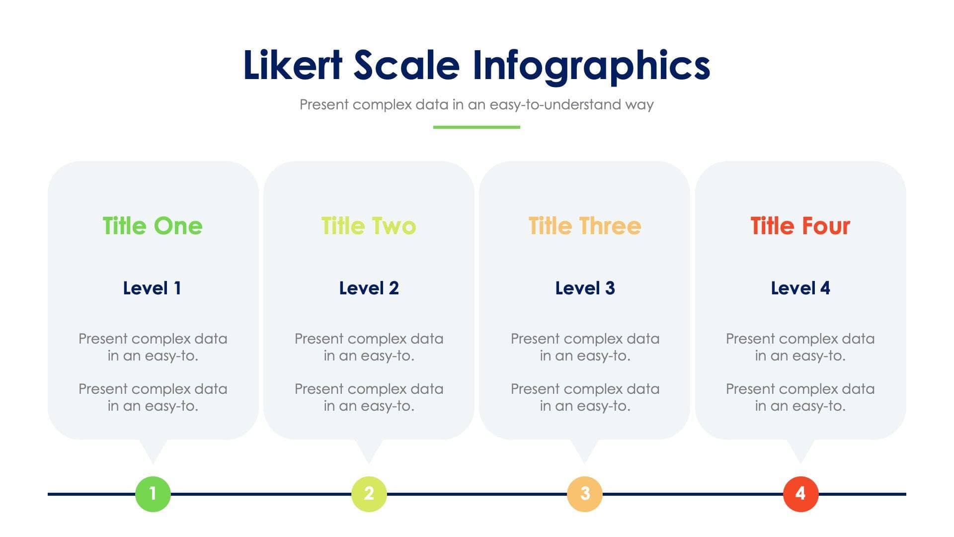 Likert Scale Slide Infographic Template S03282208 | Infografolio
