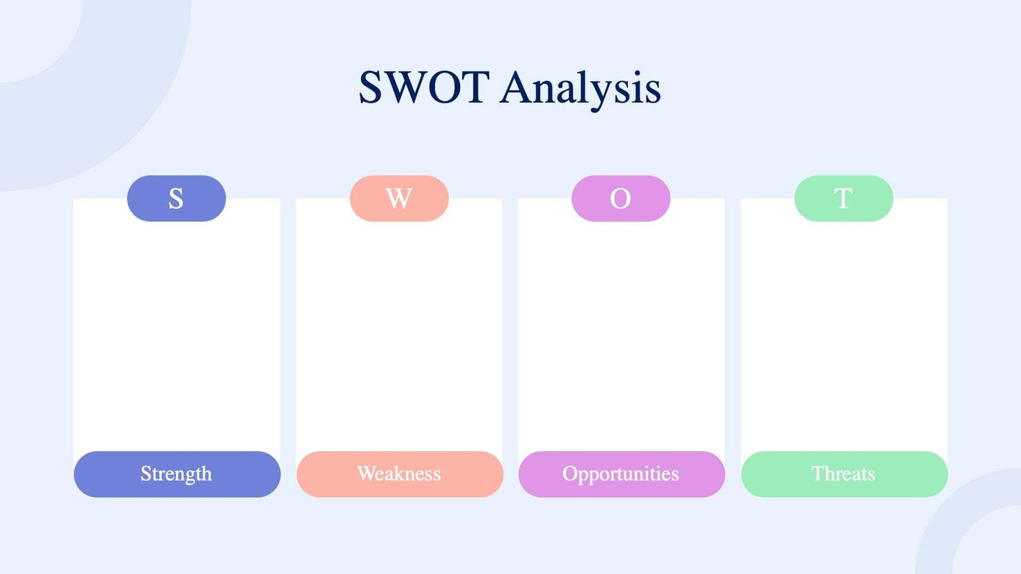 SWOT Analysis Slide Infographic Template S08162201 – Infografolio