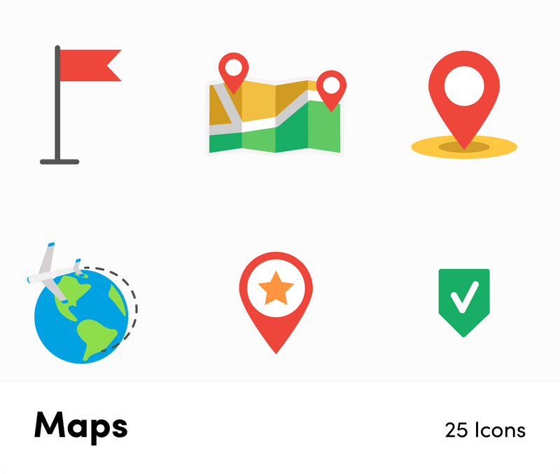 Flat Vector Icons | Infografolio