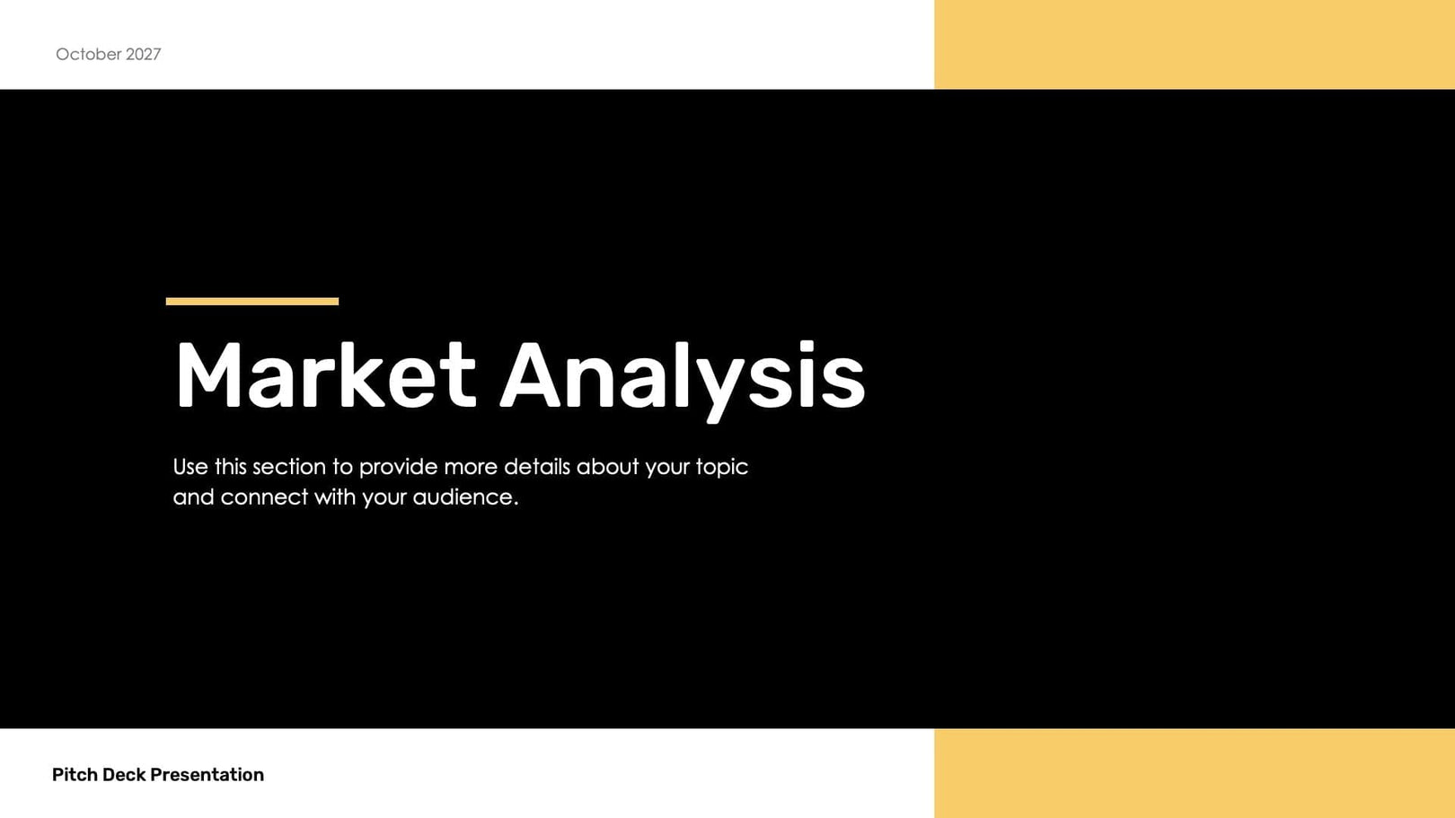 Market Analysis Slide Template S12122202 – Infografolio