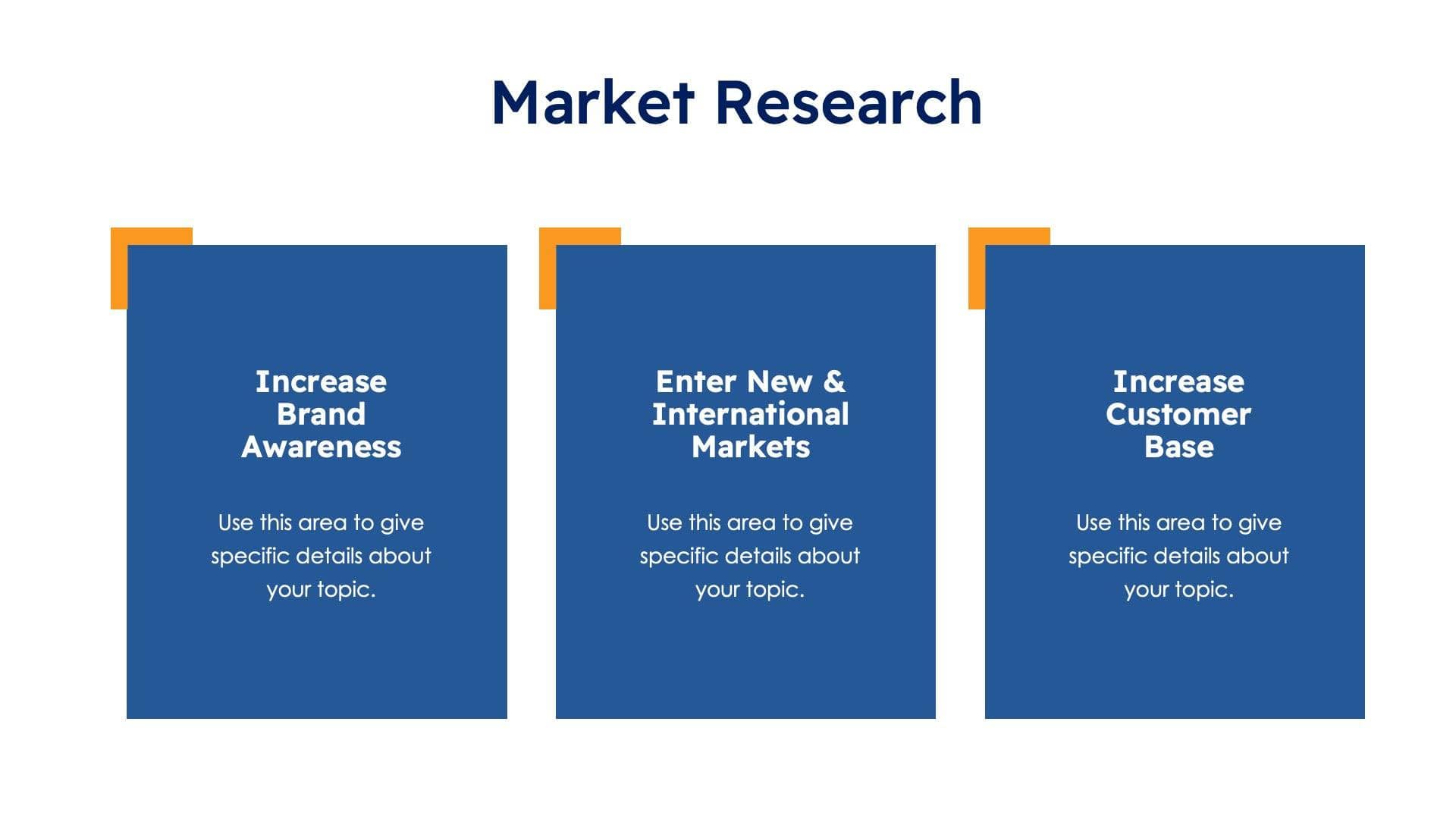 Market Research Slide Template S10192201 | Infografolio