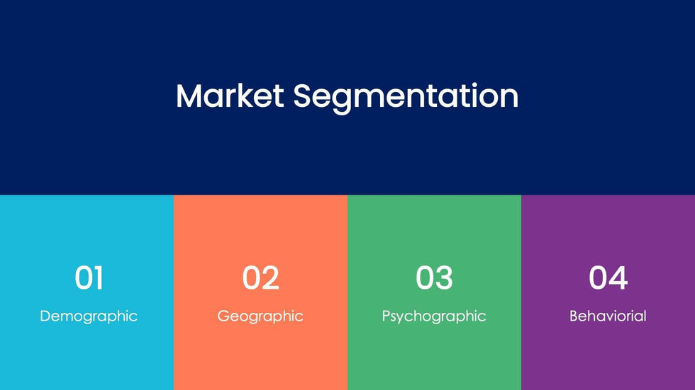 Market Segmentation Slide Infographic Template S09272208 | Infografolio