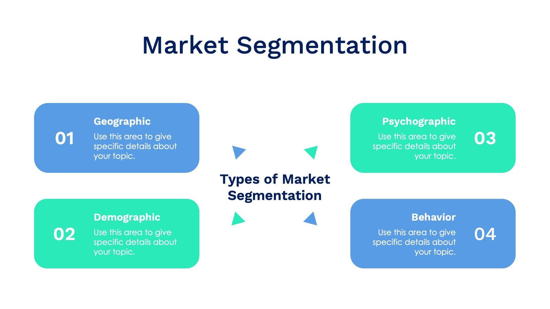 Market Segmentation Slide Template S10042201 | Infografolio
