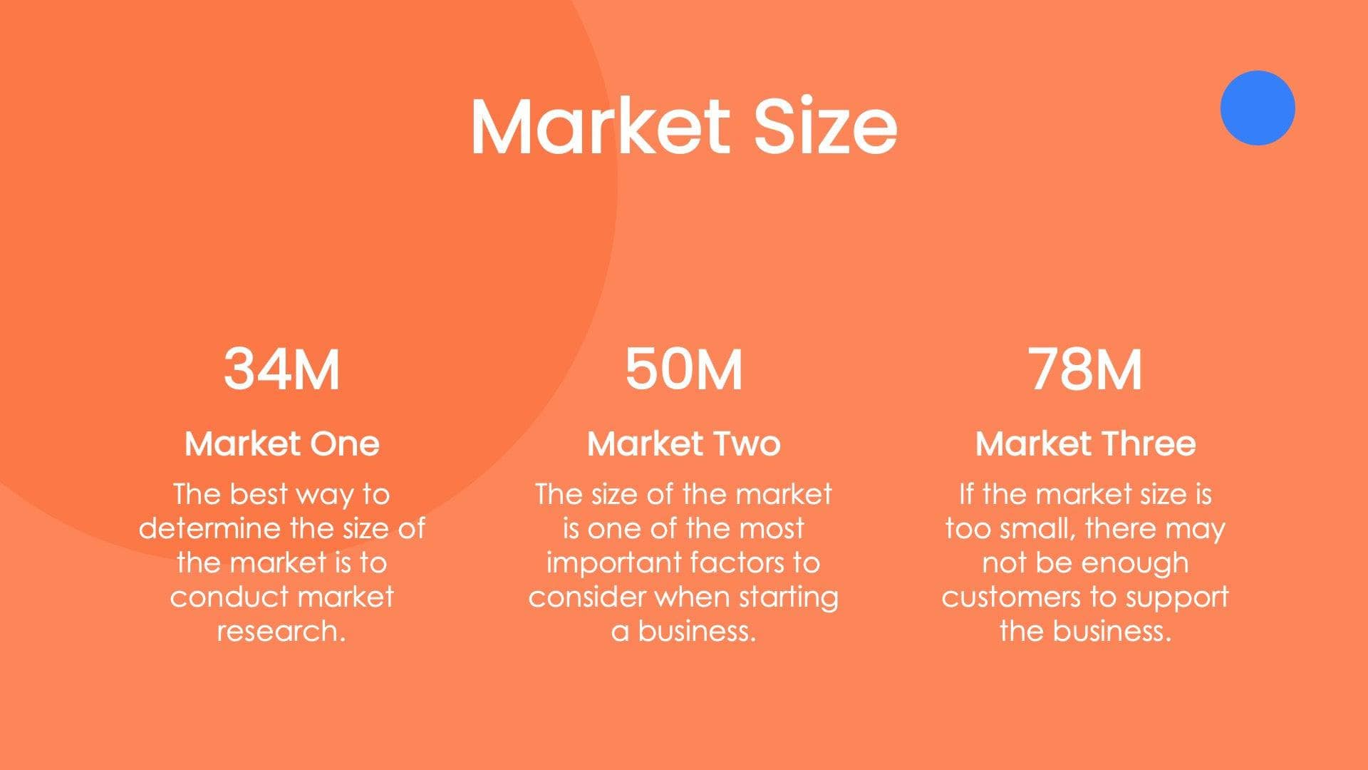 Market Size Slide Infographic Template S09272202 | Infografolio