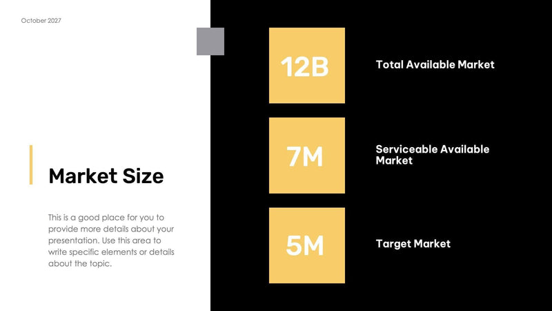 Market Size Slide Infographic Template S09272221 – Infografolio