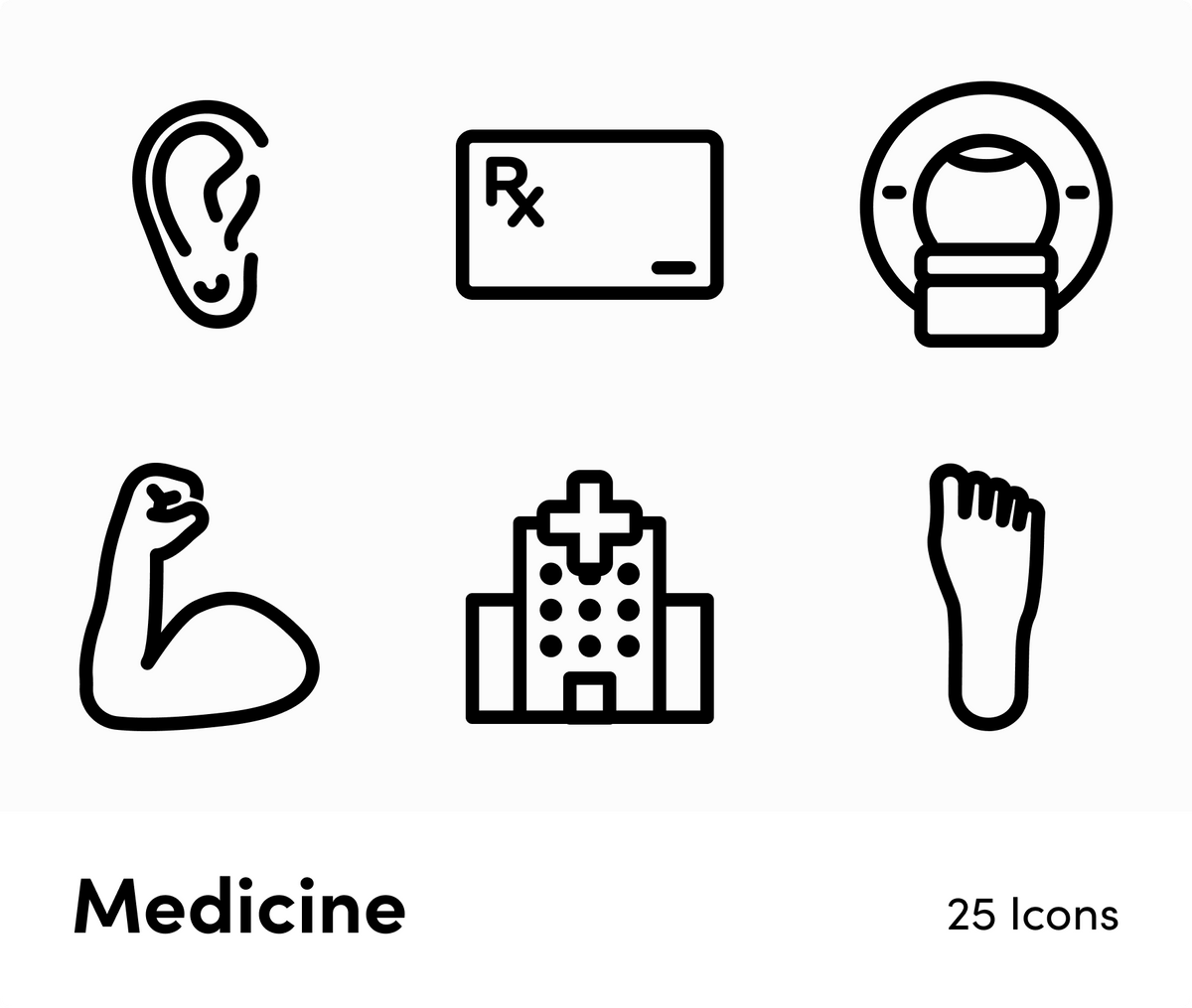 Medicine Outline Vector Icons S12162103 – Infografolio