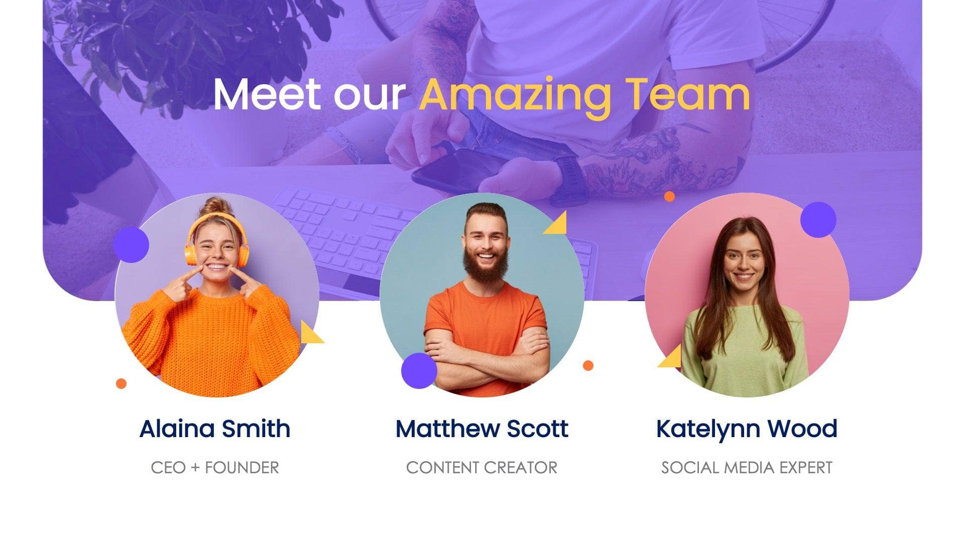 Meet Our Team Slide Infographic Template S09272209 | Infografolio