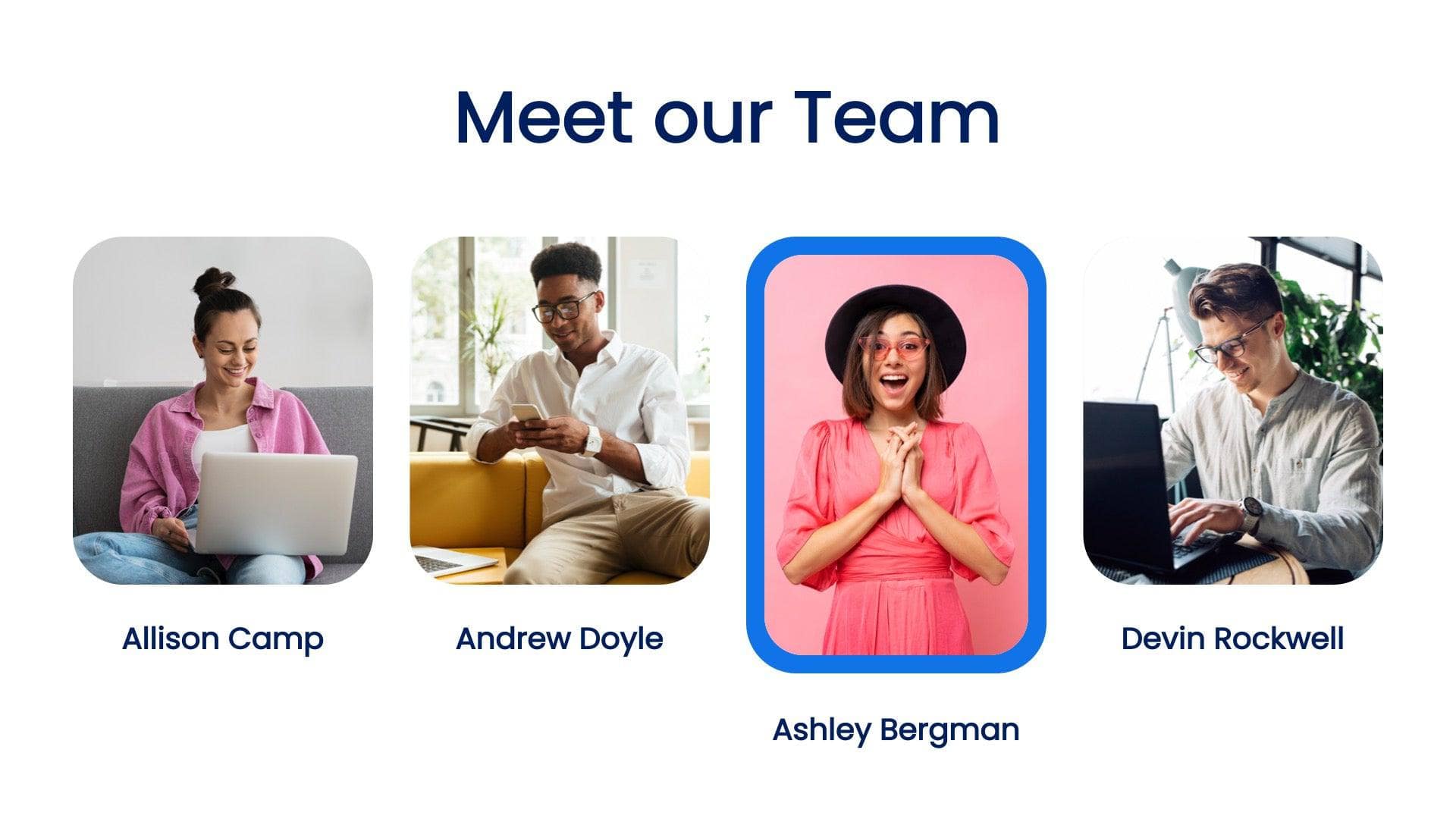 Meet Our Team Slide Infographic Template S09272217 | Infografolio