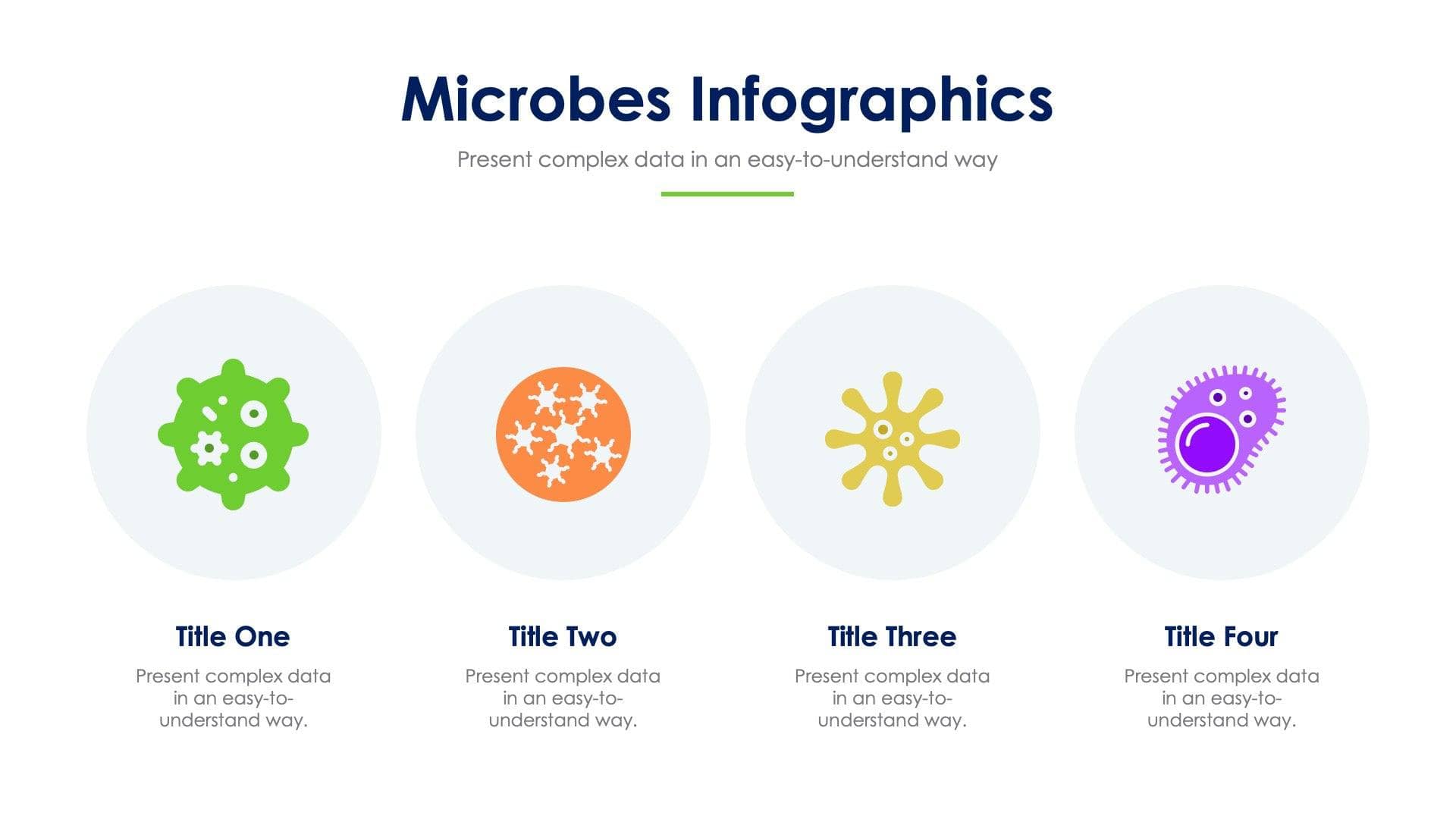 Microbes Slide Infographic Template S04042205 | Infografolio