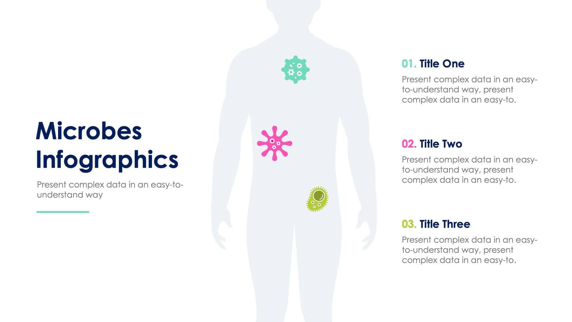 Microbes Slide Infographic Template S04042217 | Infografolio