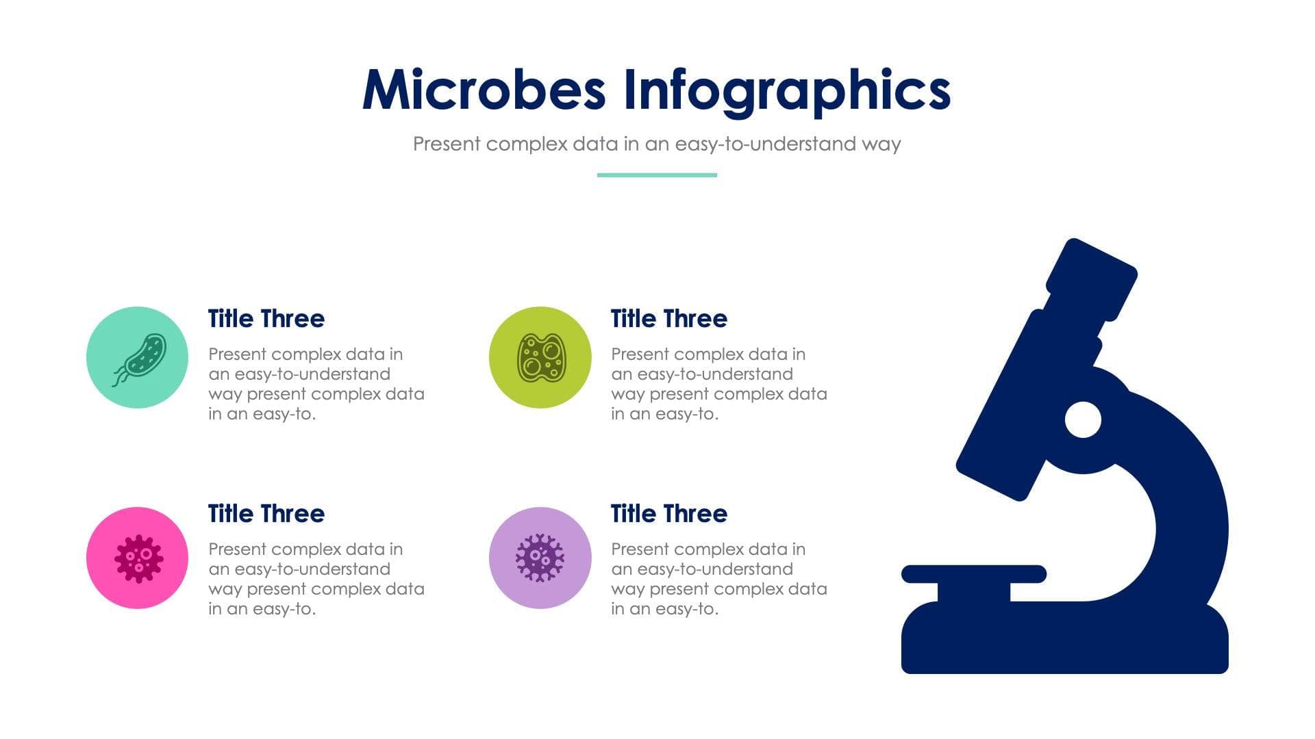 Microbes Slide Infographic Template S04042218 | Infografolio