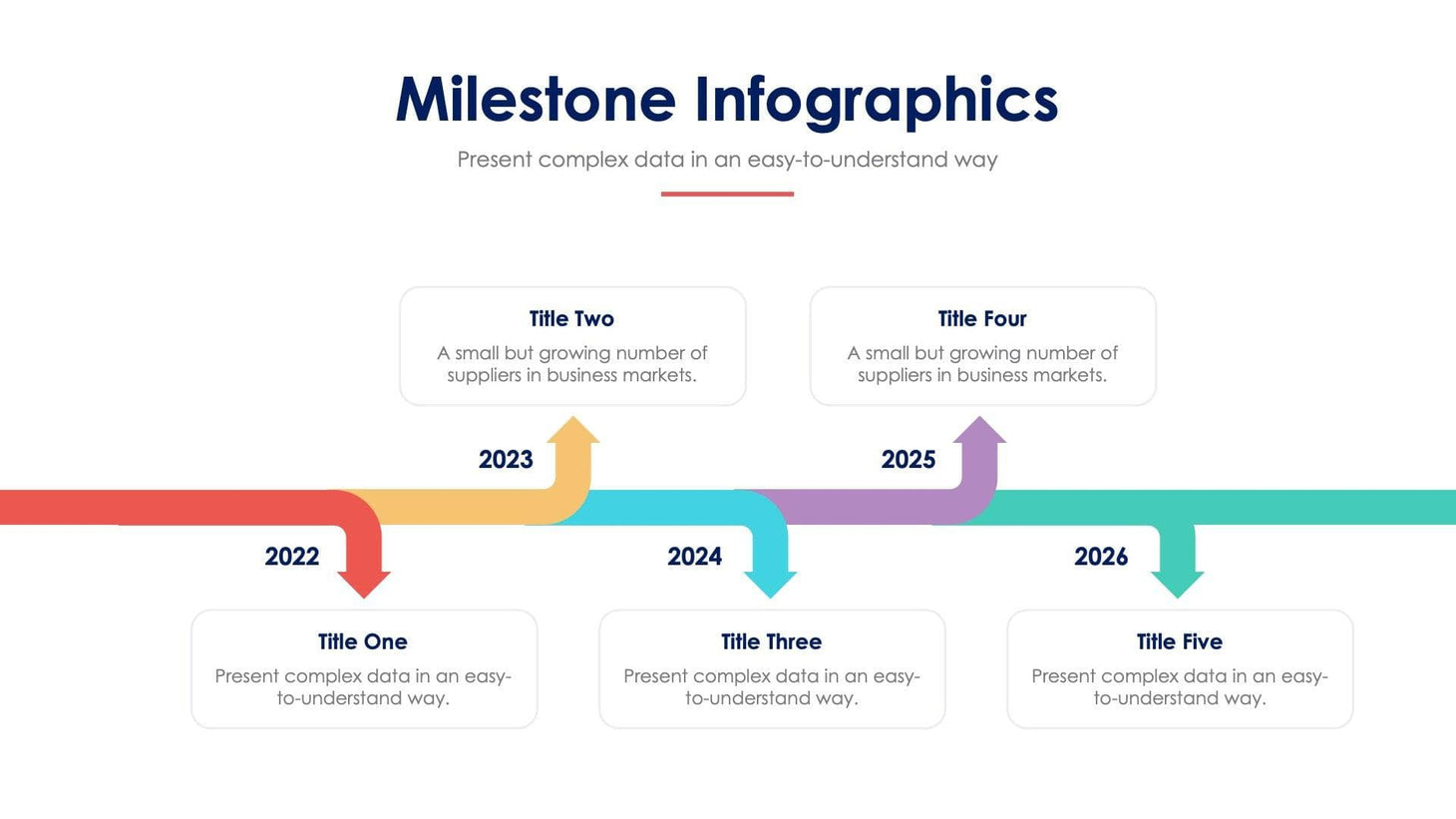 Milestone Slide Infographic Template S07222205 – Infografolio