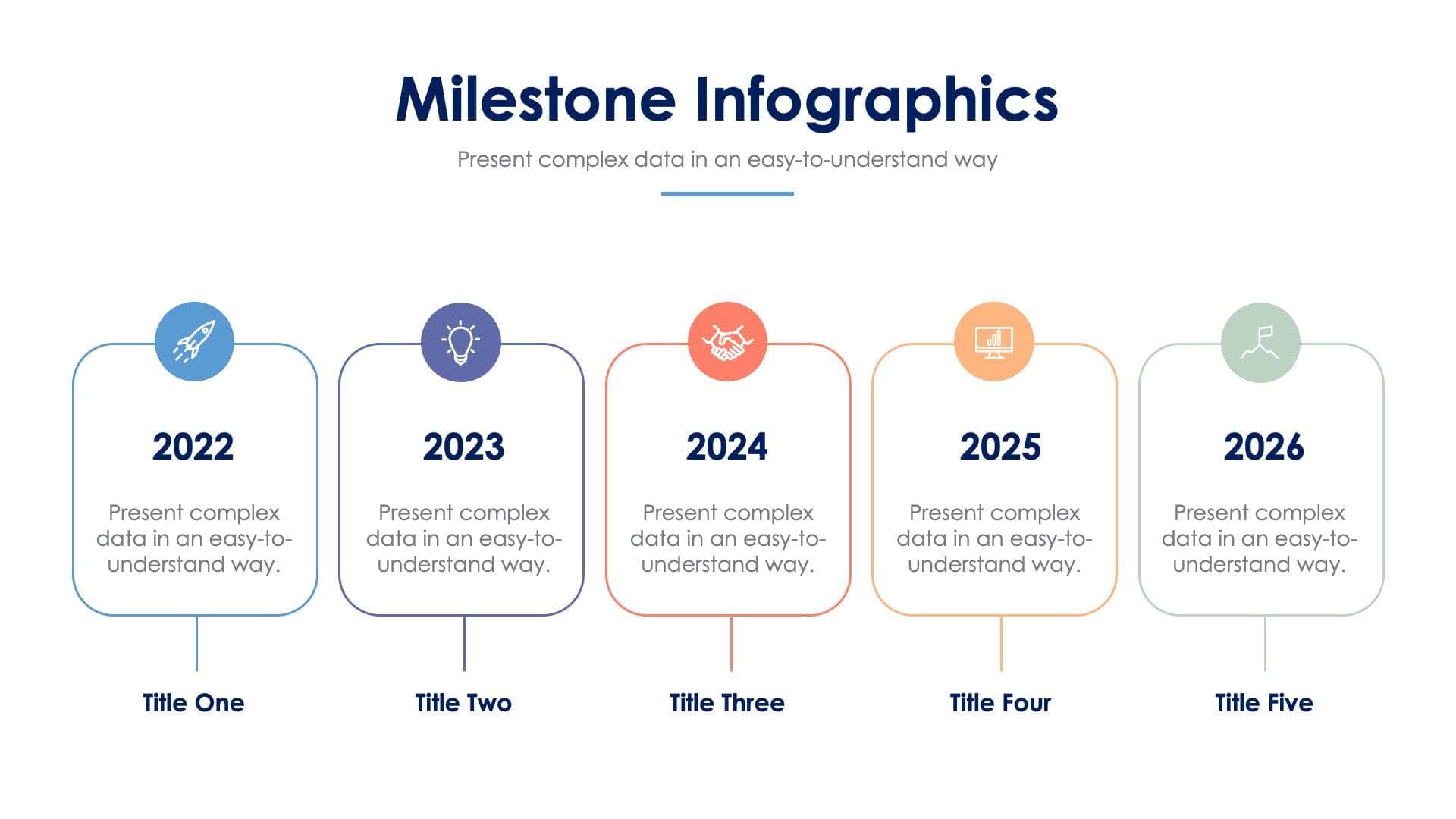 Milestone Slide Infographic Template S07222215 | Infografolio