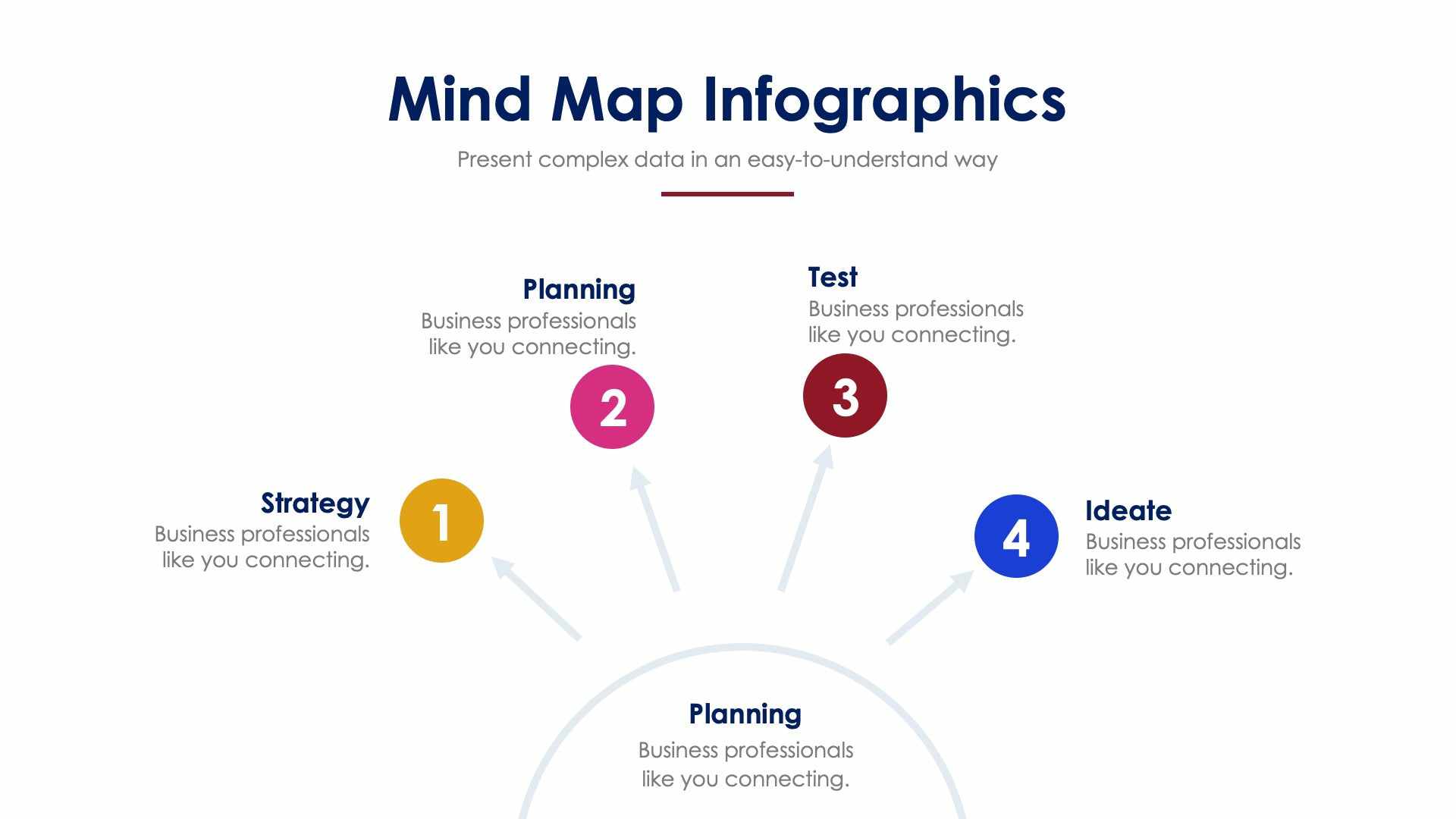 Mind Map Slide Infographic Template S12232102 | Infografolio