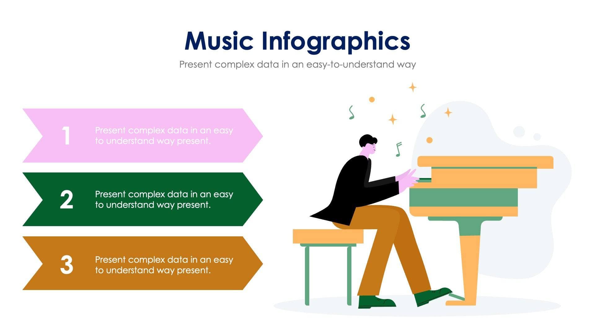 Music Slide Infographic Template S01122304 | Infografolio