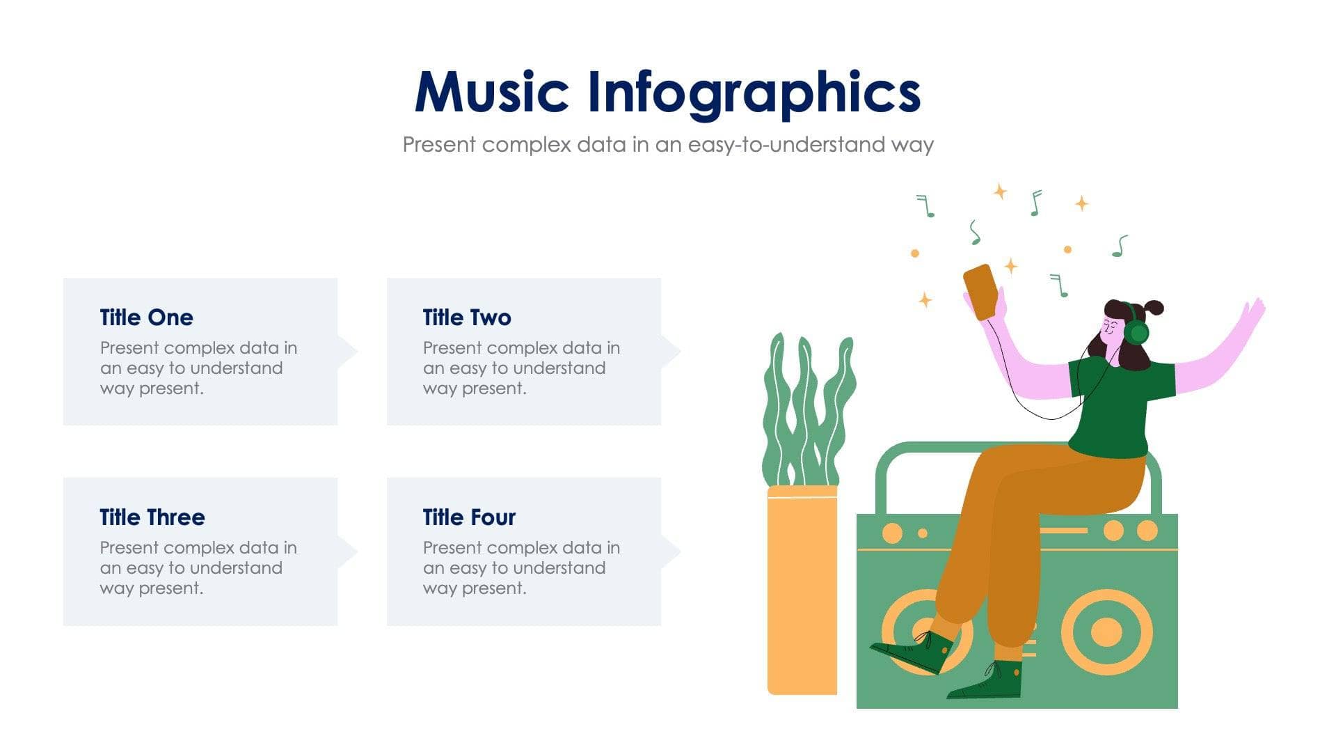 Music Slide Infographic Template S01122310 | Infografolio