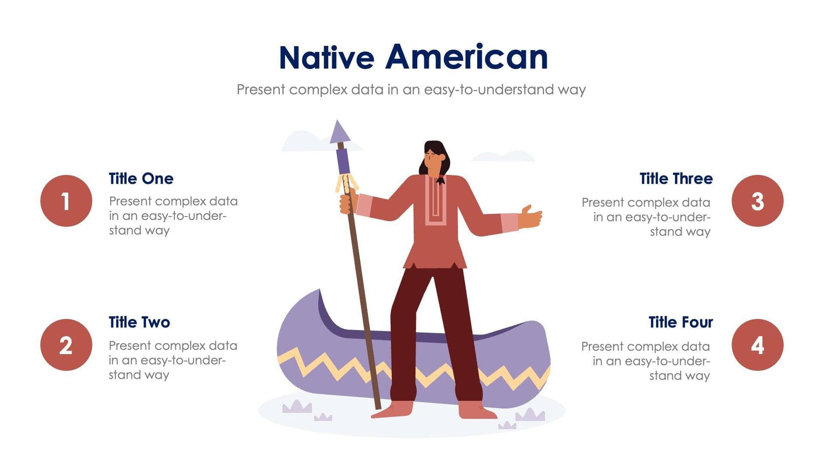 Native American Slide Infographic Template S01122302 – Infografolio