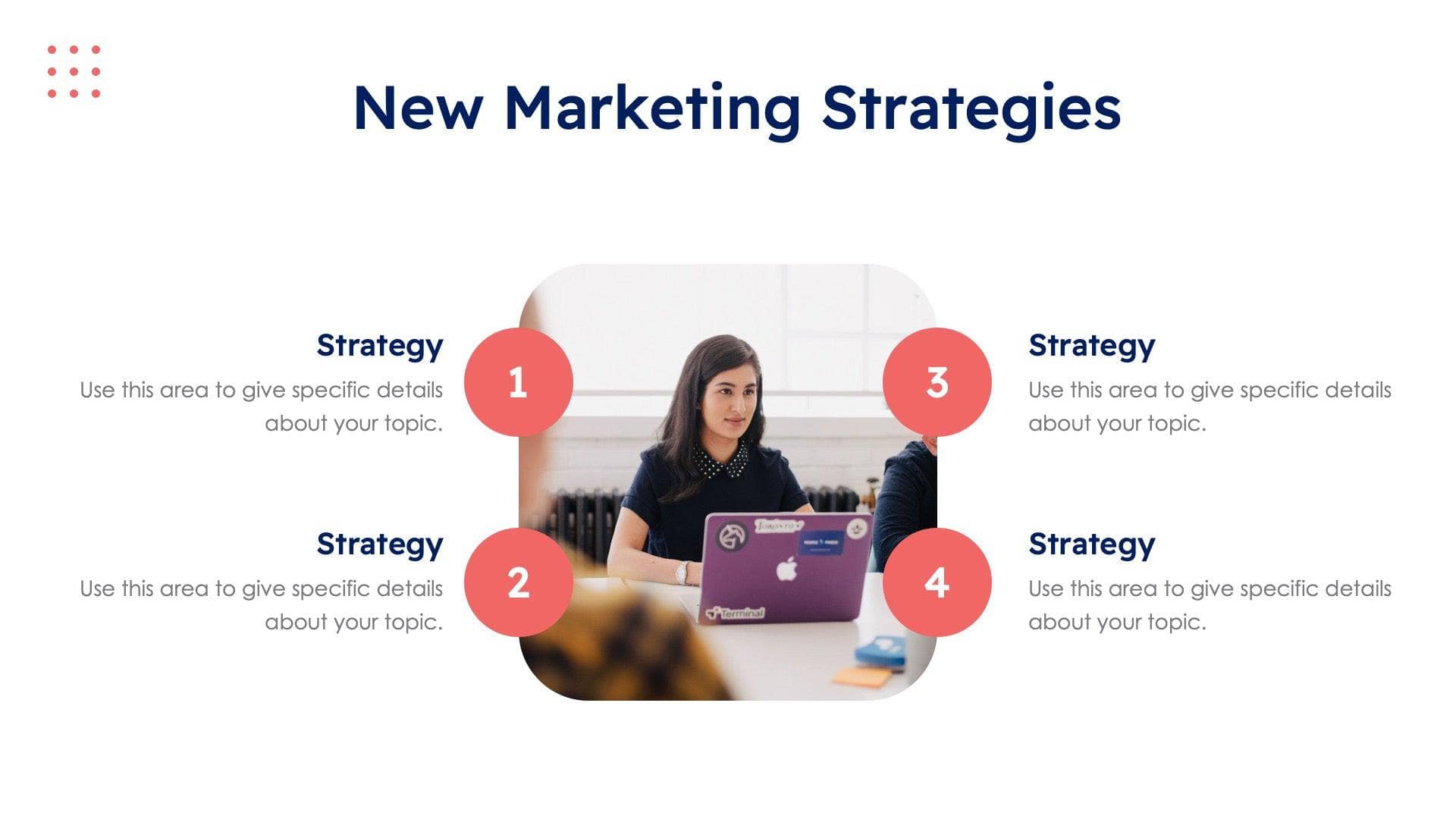 New Marketing Strategies Slide Template S10182201 | Infografolio