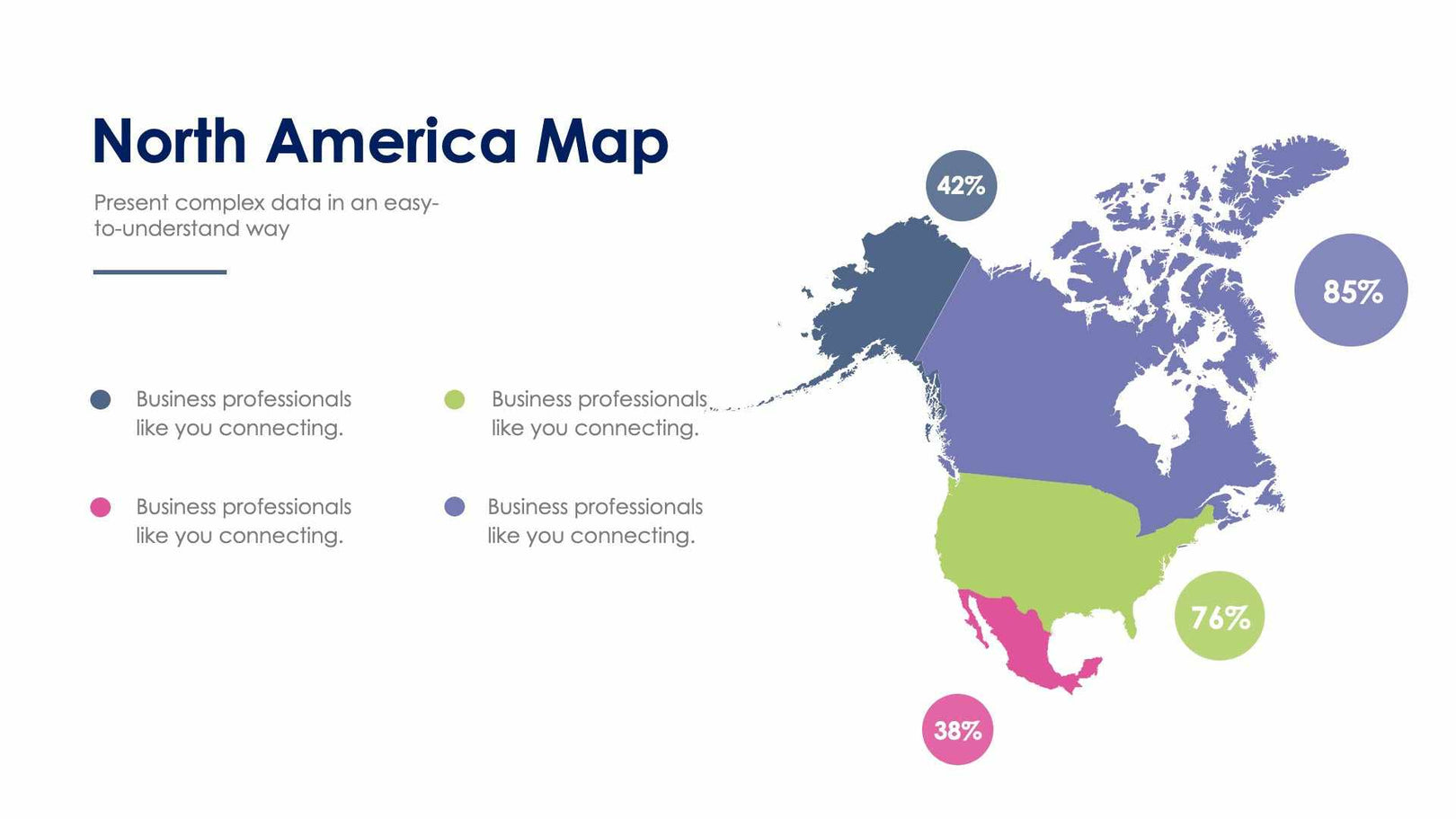 North America Map Slide Infographic Template S12232103 – Infografolio