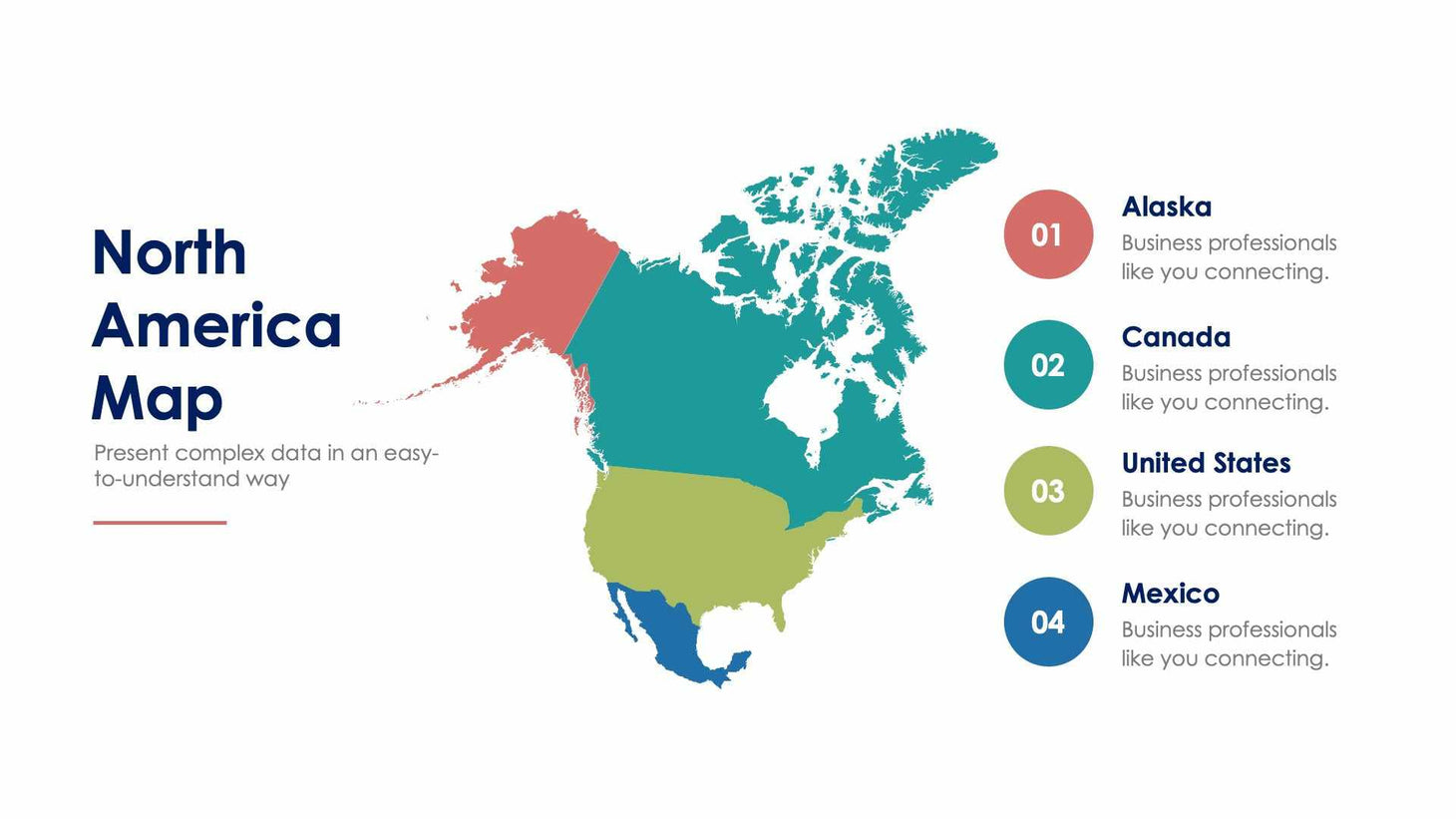 North America Map Slide Infographic Template S12232117 – Infografolio
