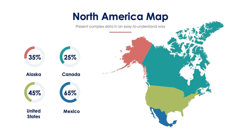 North America Map Slides – Infografolio