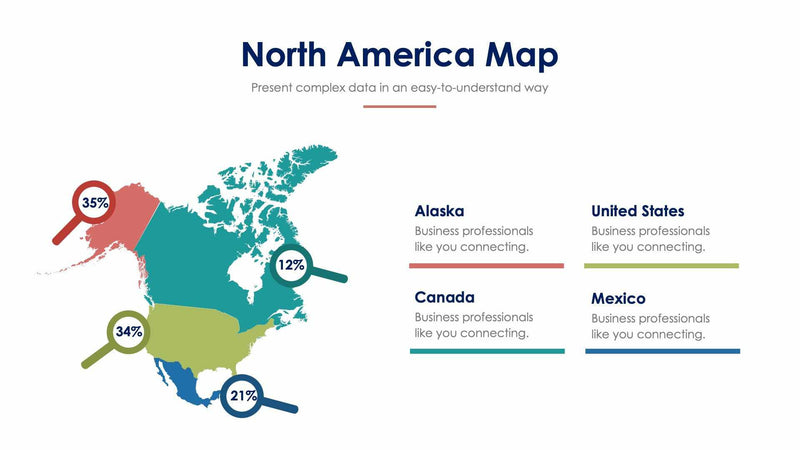 North America Map Slide Infographic Template S12232109 – Infografolio