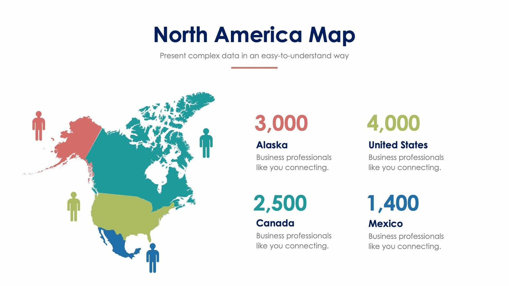 North America Map Slide Infographic Template S12232122 – Infografolio