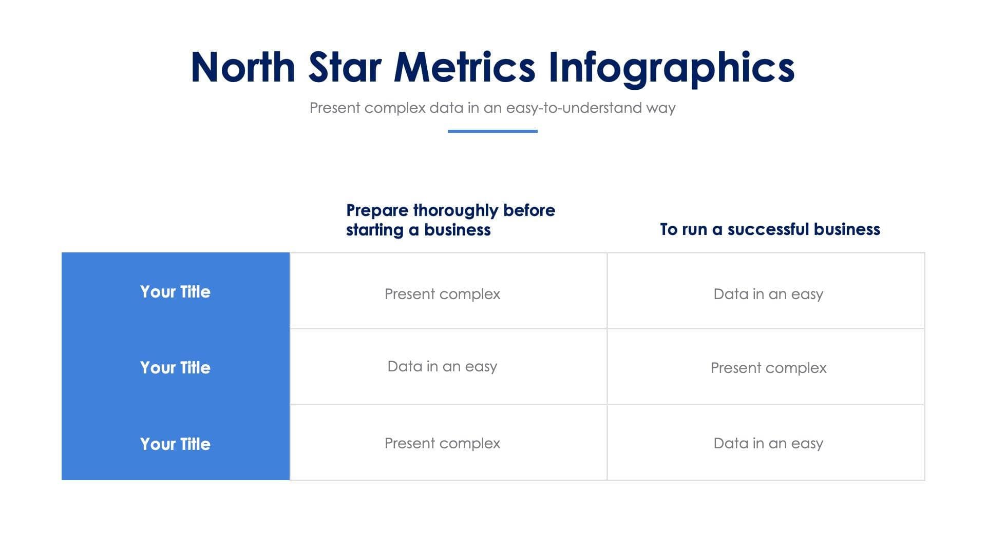 North Star Metrics Slide Infographic Template S07262209 | Infografolio