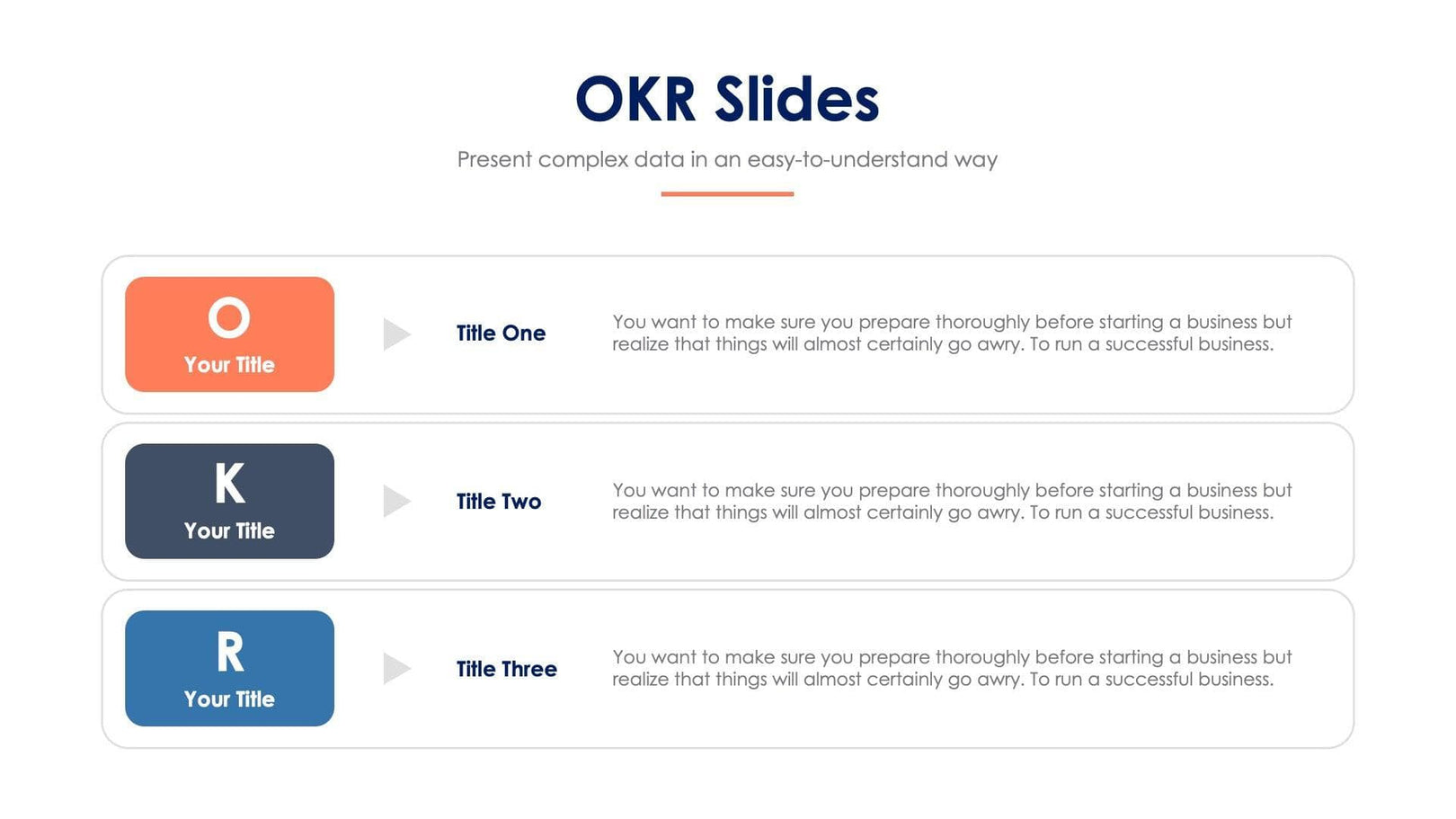 OKR Slide Infographic Template S06072203 – Infografolio