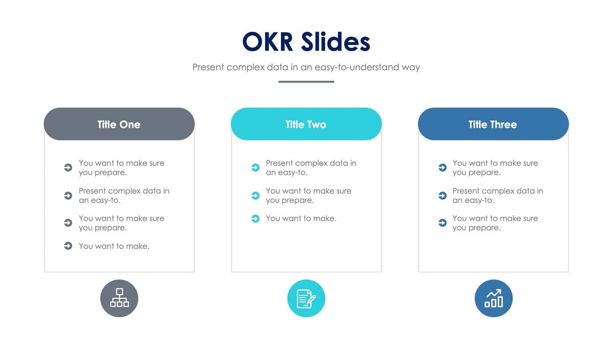 OKR Slide Infographic Template S06072211 – Infografolio