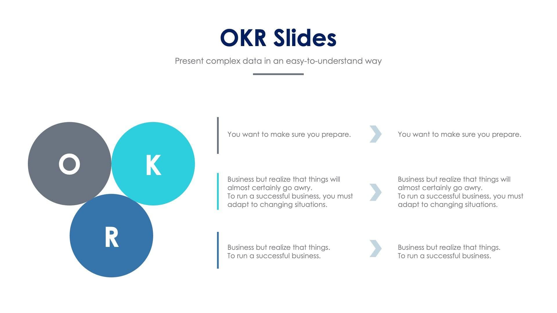 OKR Slide Infographic Template S06072213 | Infografolio
