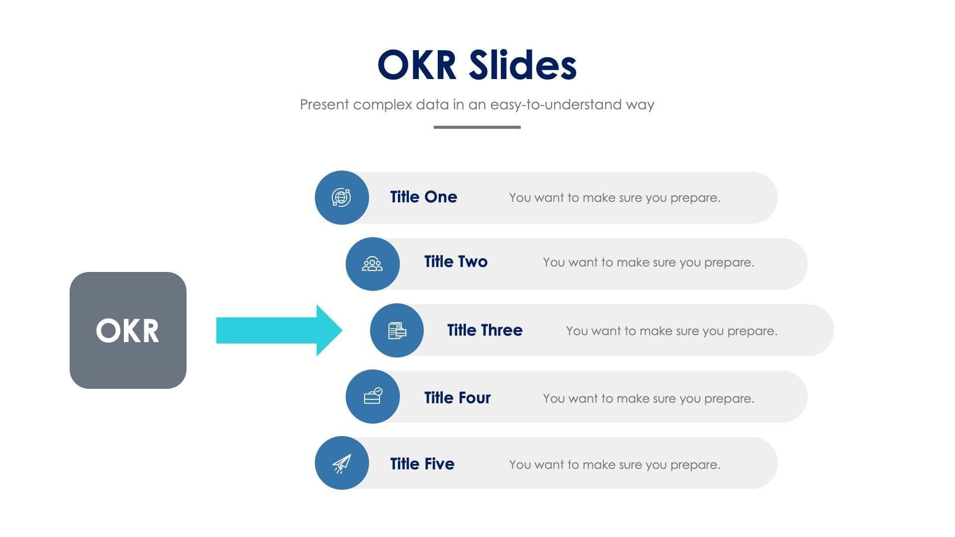 OKR Slide Infographic Template S06072216 | Infografolio