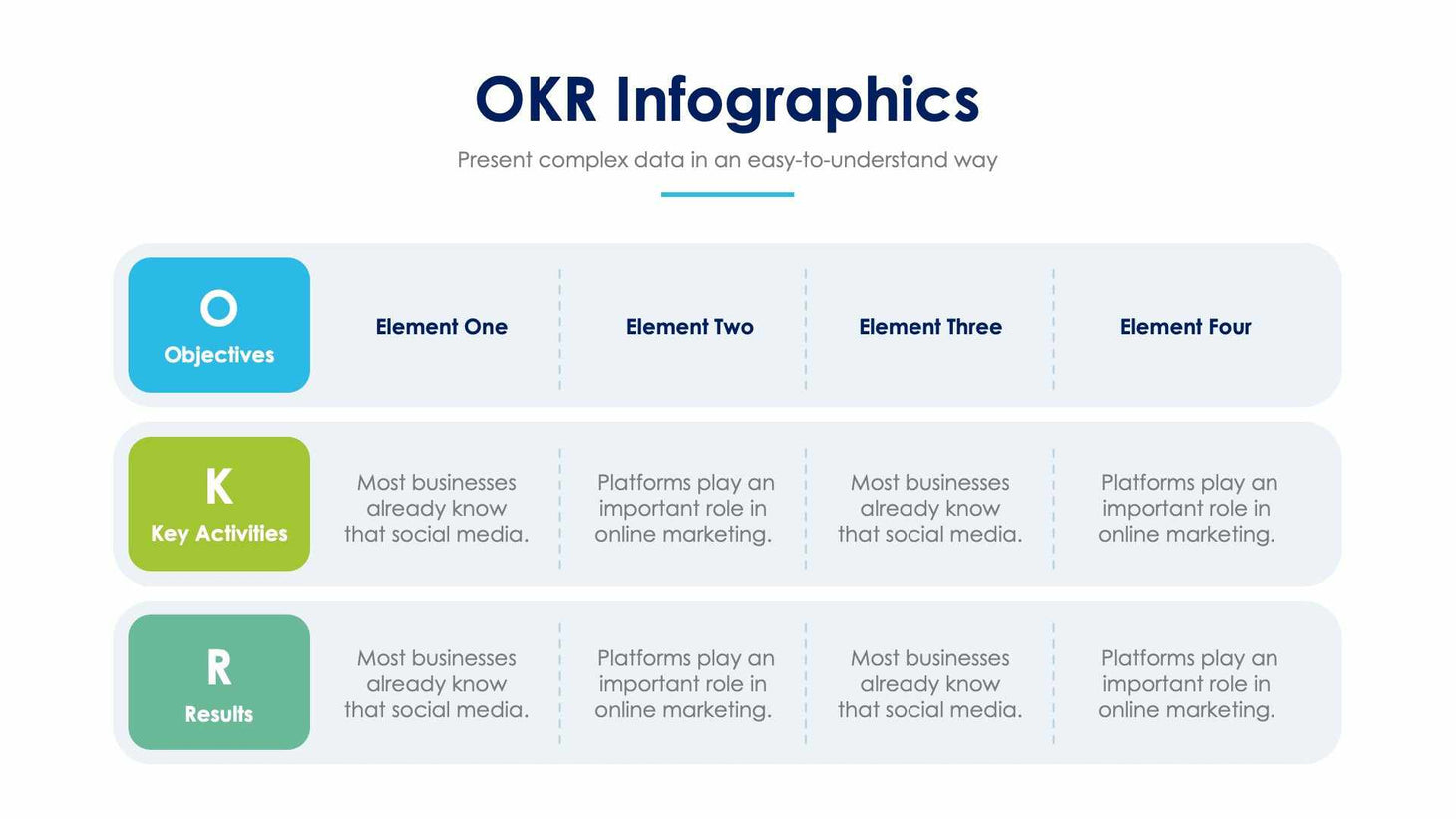 OKR Slide Infographic Template S12032103 – Infografolio