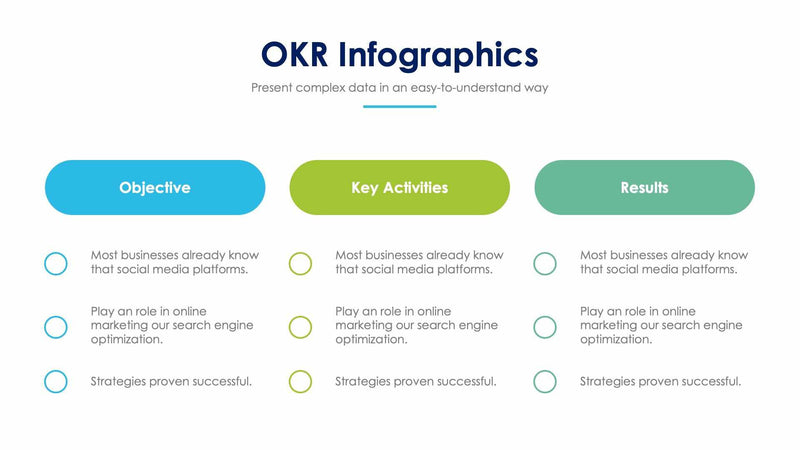 OKR Slides | Infografolio