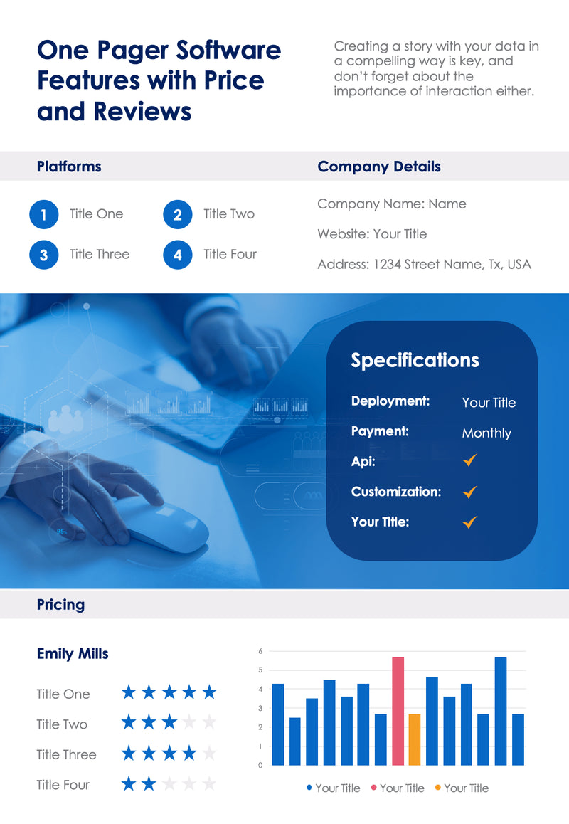 Software-One-Pagers – Infografolio