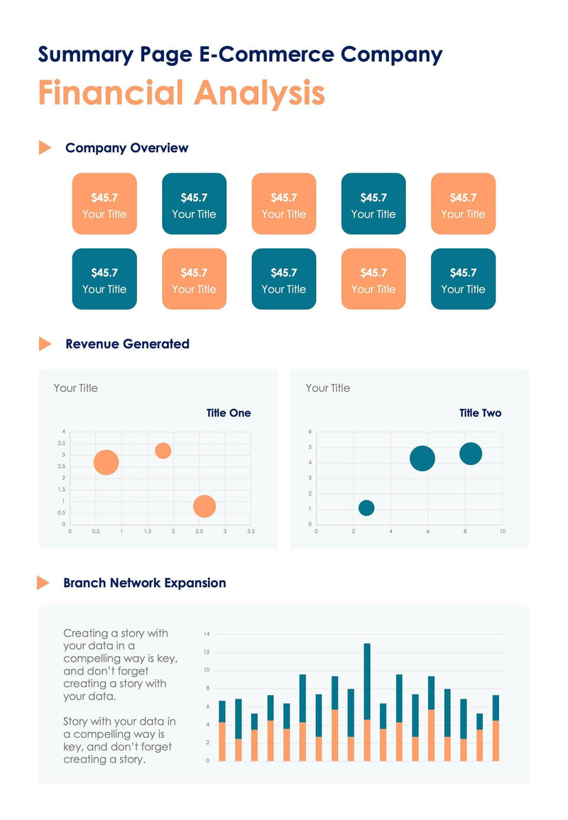 One Pager Template | One Page Infographics – Page 2 | Infografolio